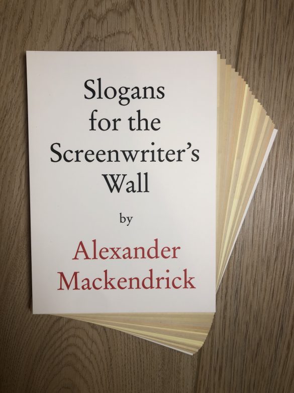Alexander Mackendrick – The Sticking Place